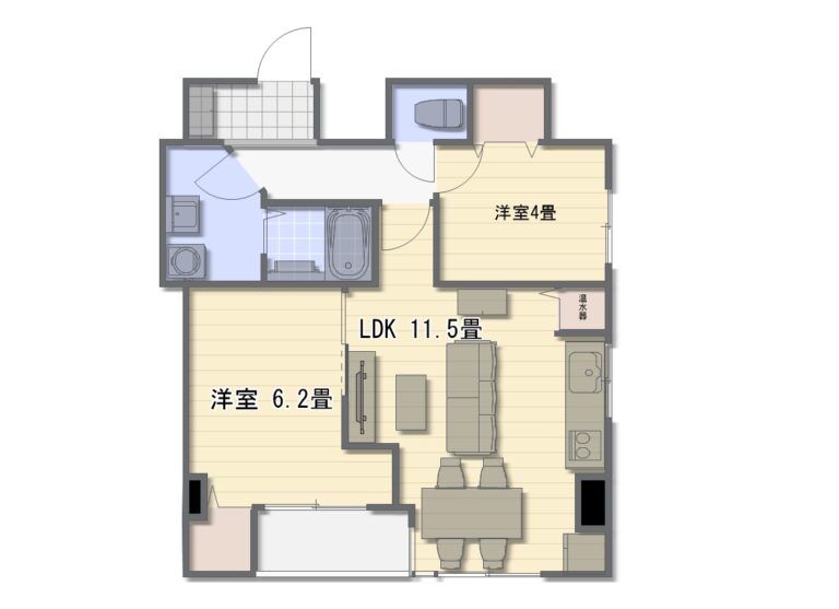 長野駅より徒歩7分 ハイライズ・イン・チトセ 2LDK 【成約】 - クワイエット・ライフ